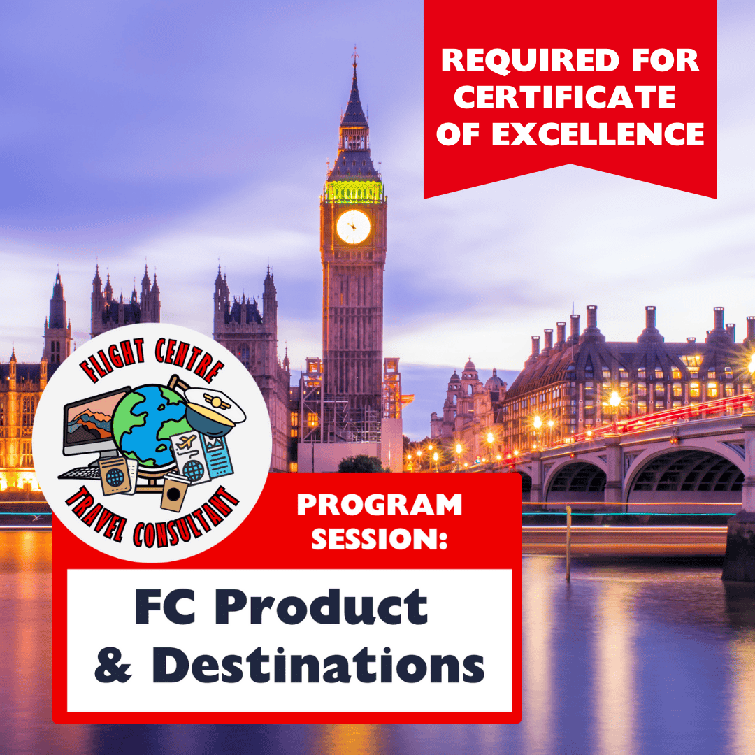 Travel Consultant Program - Student Page